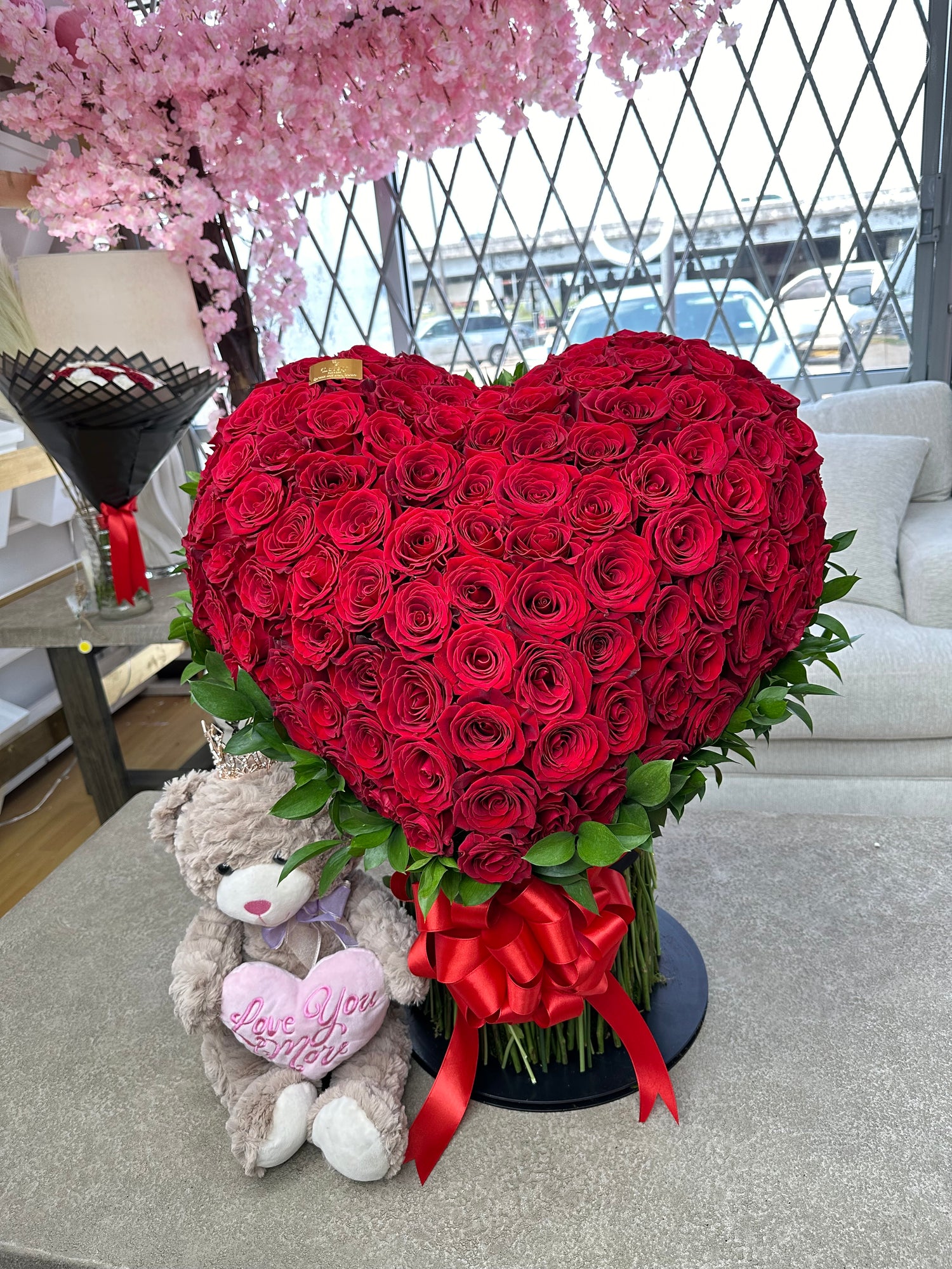 Wood Structures Lovely Flowers