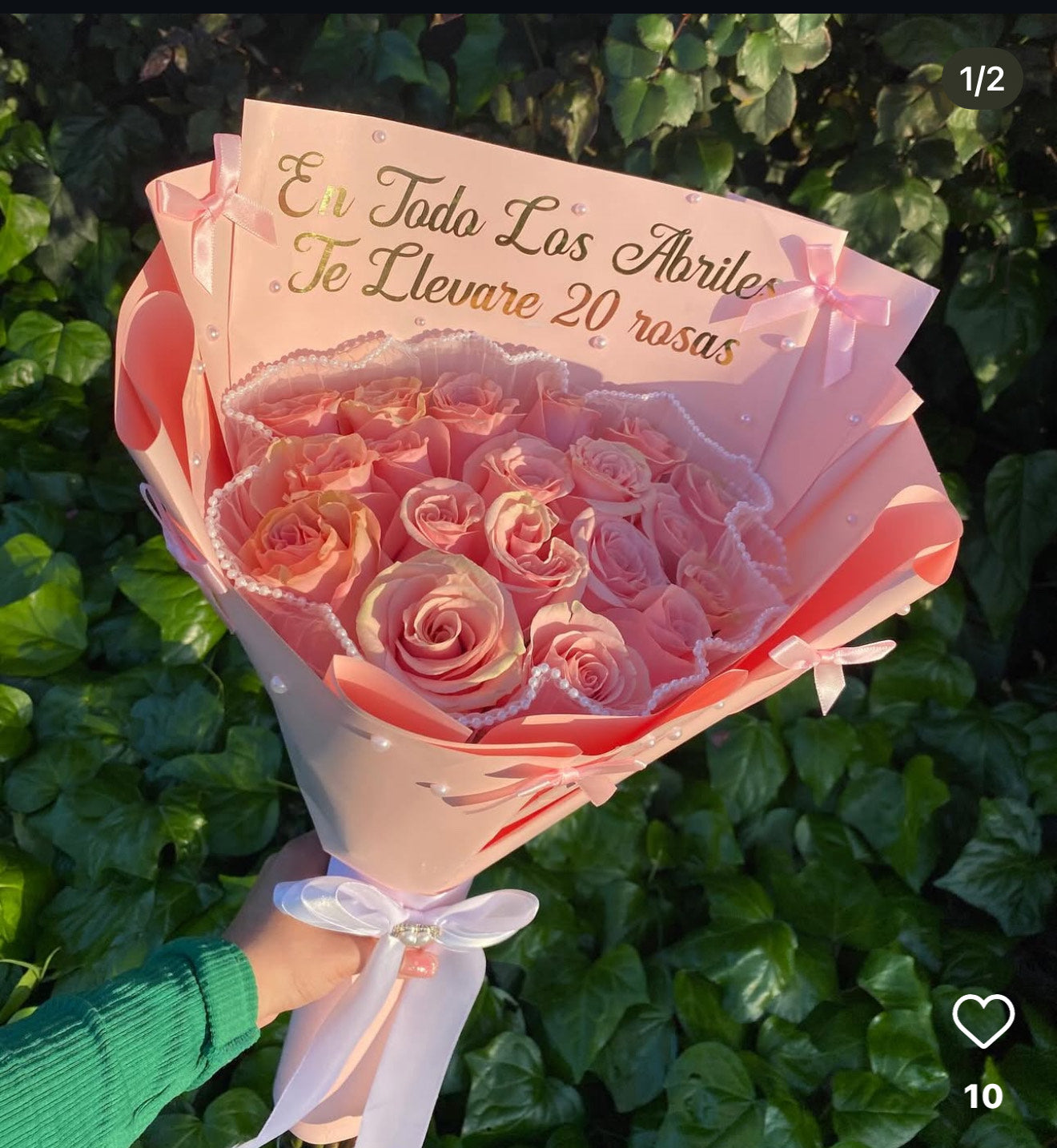 20 Rosas Pink – Lovely Flowers